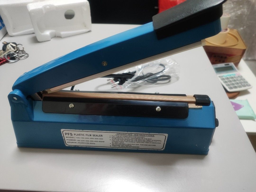 200mm impulse plastic film sealer, Computers & Tech, Office & Business ...