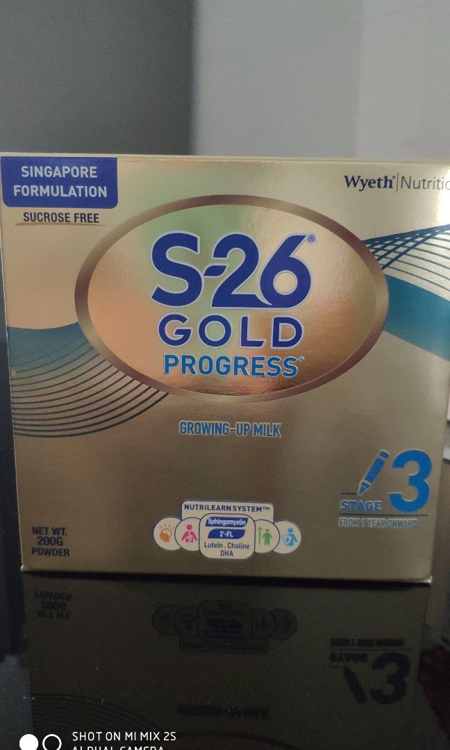 4 boxes of S26 Gold progress milk powder Stage 3, Babies & Kids ...