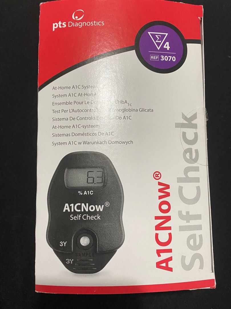 A1CNow SelfCheck - Diabetes/Glycemic Control Monitoring System AtHome ...