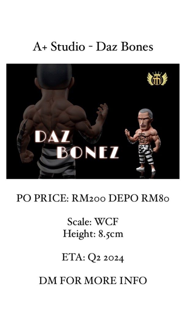 A+ Studio - Daz Bones, Hobbies & Toys, Toys & Games on Carousell