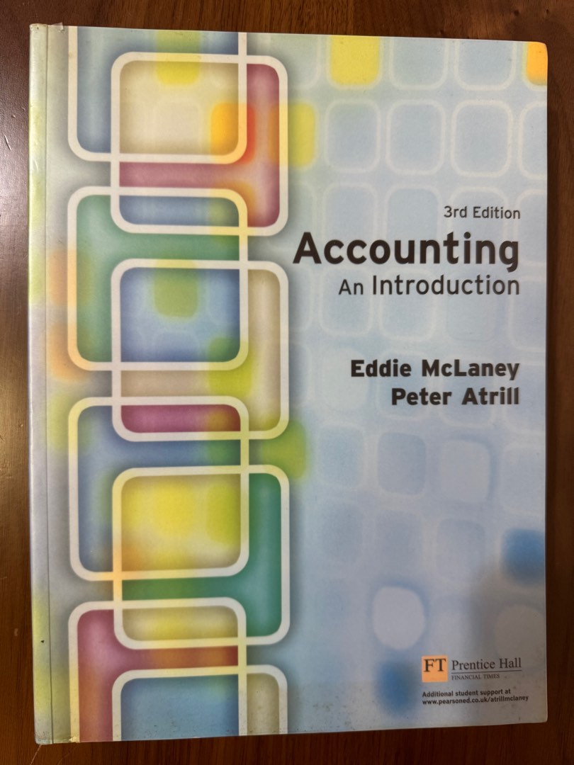 Accounting An Introduction- 3rd Edition, 興趣及遊戲, 書本 & 文具, 教科書 - Carousell