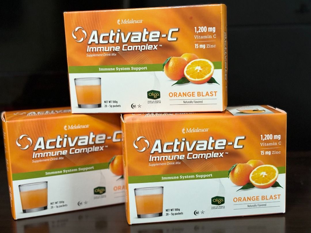 ACTIVATE-C IMMUNE COMPLEX DRINK, Health & Nutrition, Health Supplements, Vitamins & Supplements ...