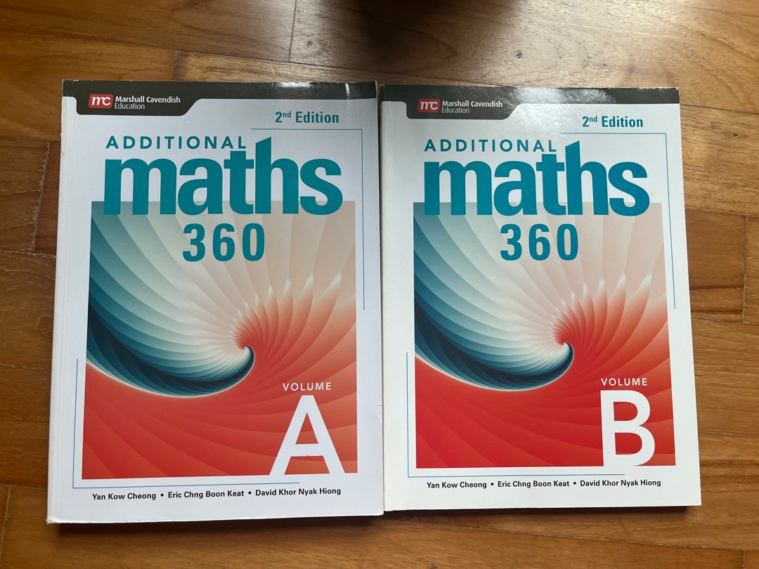Additional Maths 360 Volume A & B 2nd Edition, Hobbies & Toys, Books ...