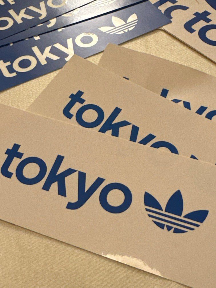Adidas Tokyo stickers, Hobbies & Toys, Memorabilia & Collectibles ...