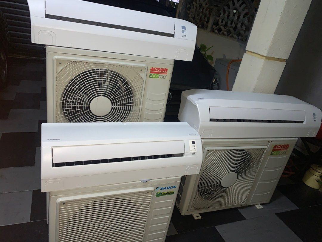 Aircond 1.0HP ACSON ECO (R410), TV & Home Appliances, Air Conditioners ...