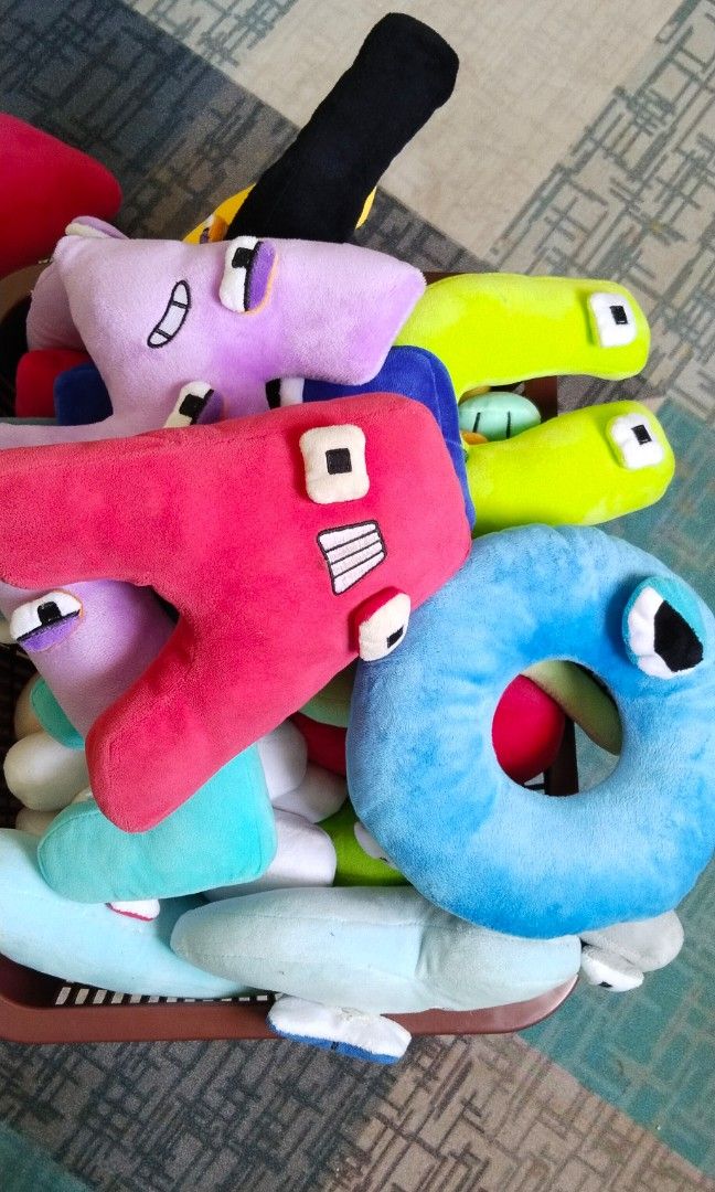 Alphabet lore plushie, Hobbies & Toys, Toys & Games on Carousell