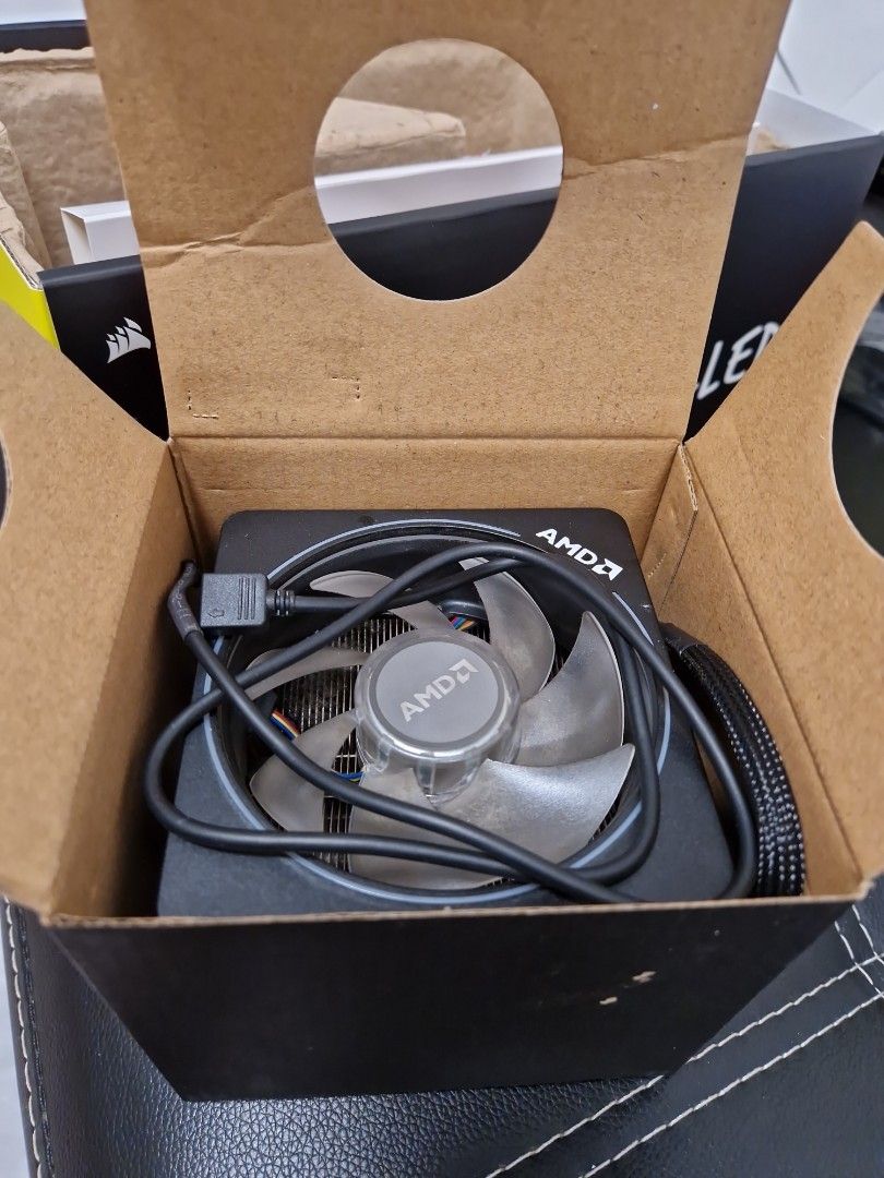 AMD Wraith Prism ARGB CPU Cooler + Fan - AM4 AM5 Socket, Computers ...