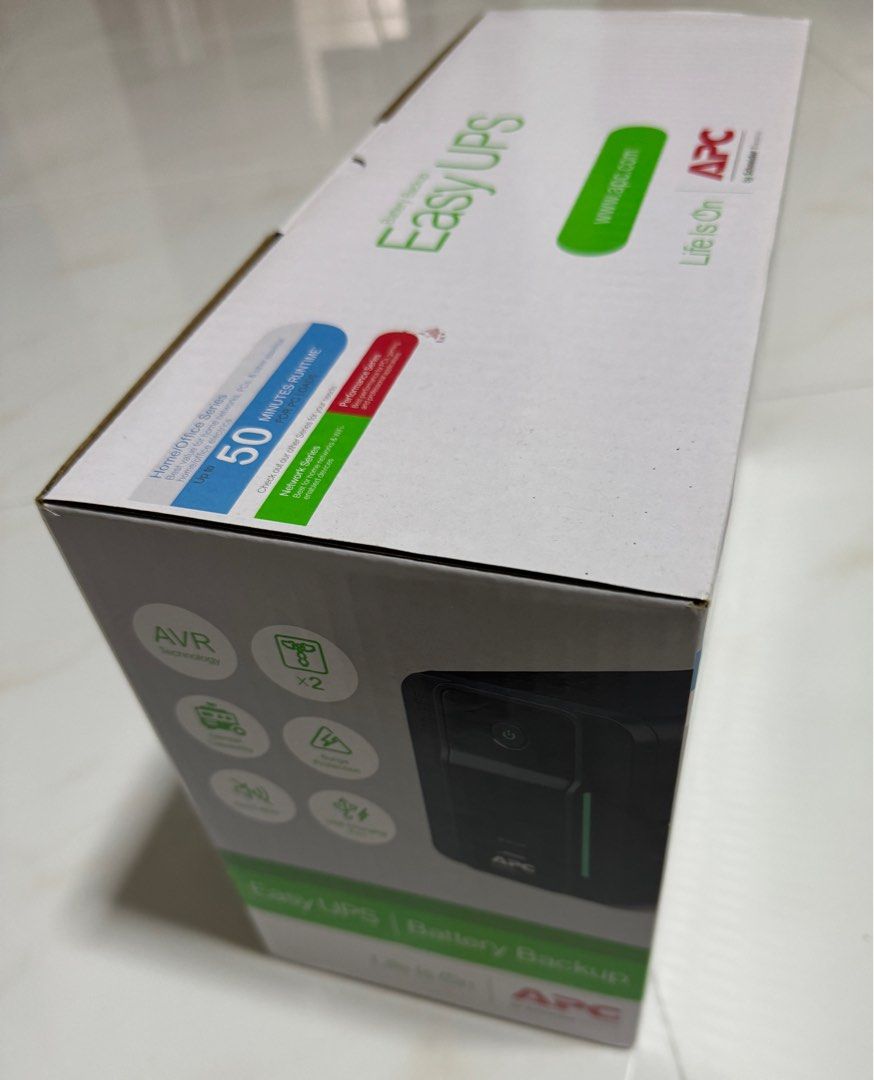 APC Easy UPS Battery Backup BVX700LUJ-MS 700 VA, Computers & Tech ...