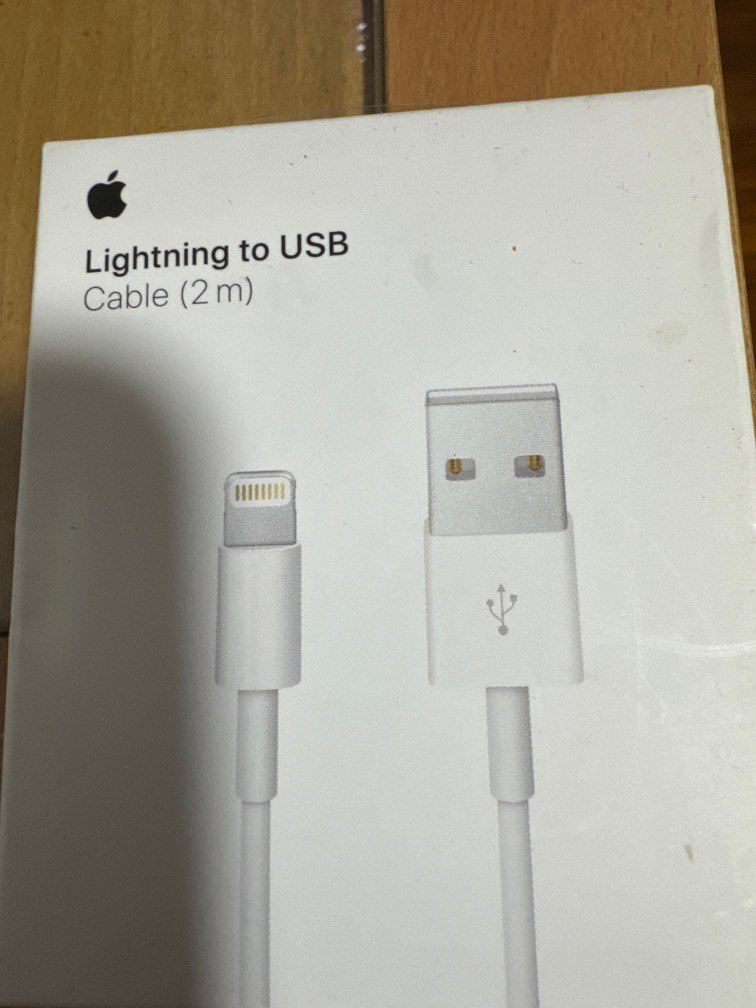 Apple USB - Lighting Cable - 2M, Computers & Tech, Parts & Accessories ...