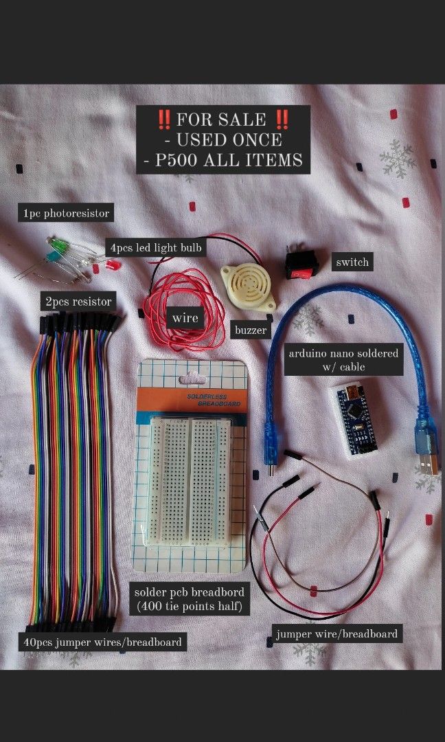 Arduino Nano Soldered With Components Computers And Tech Parts And Accessories Computer Parts On 2542