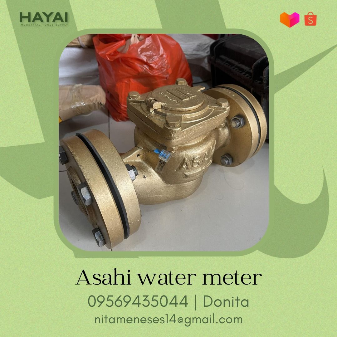 Asahi water meter Flange type, Commercial & Industrial, Industrial ...