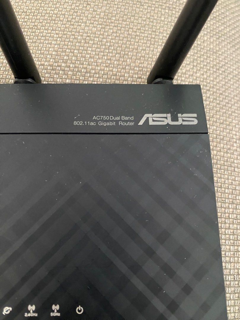 ASUS AC750 Gigabit Wi-Fi Router, Computers & Tech, Parts & Accessories ...