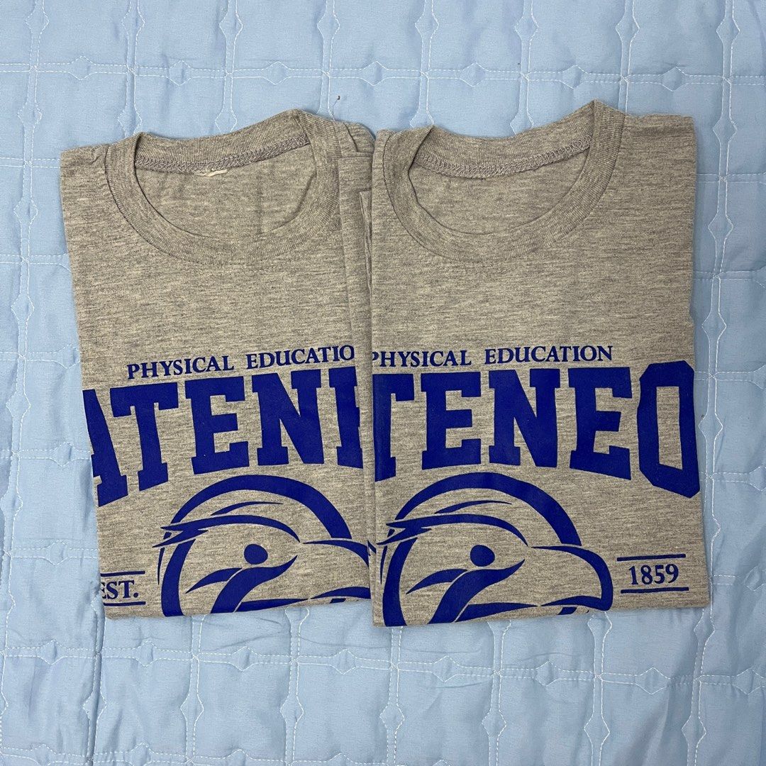Ateneo PE Shirt, Men's Fashion, Tops & Sets, Tshirts & Polo Shirts on ...