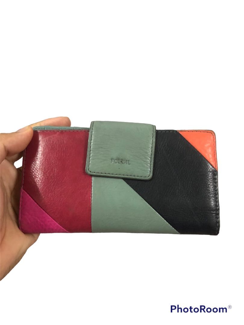 auth fossil long waller, Women's Fashion, Bags & Wallets, Purses ...
