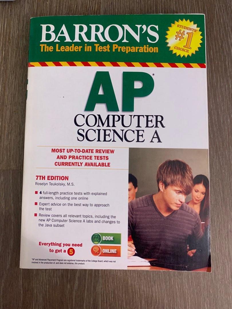 Barron’s AP Computer Science A (7th edition), 興趣及遊戲, 書本 & 文具, 教科書 ...