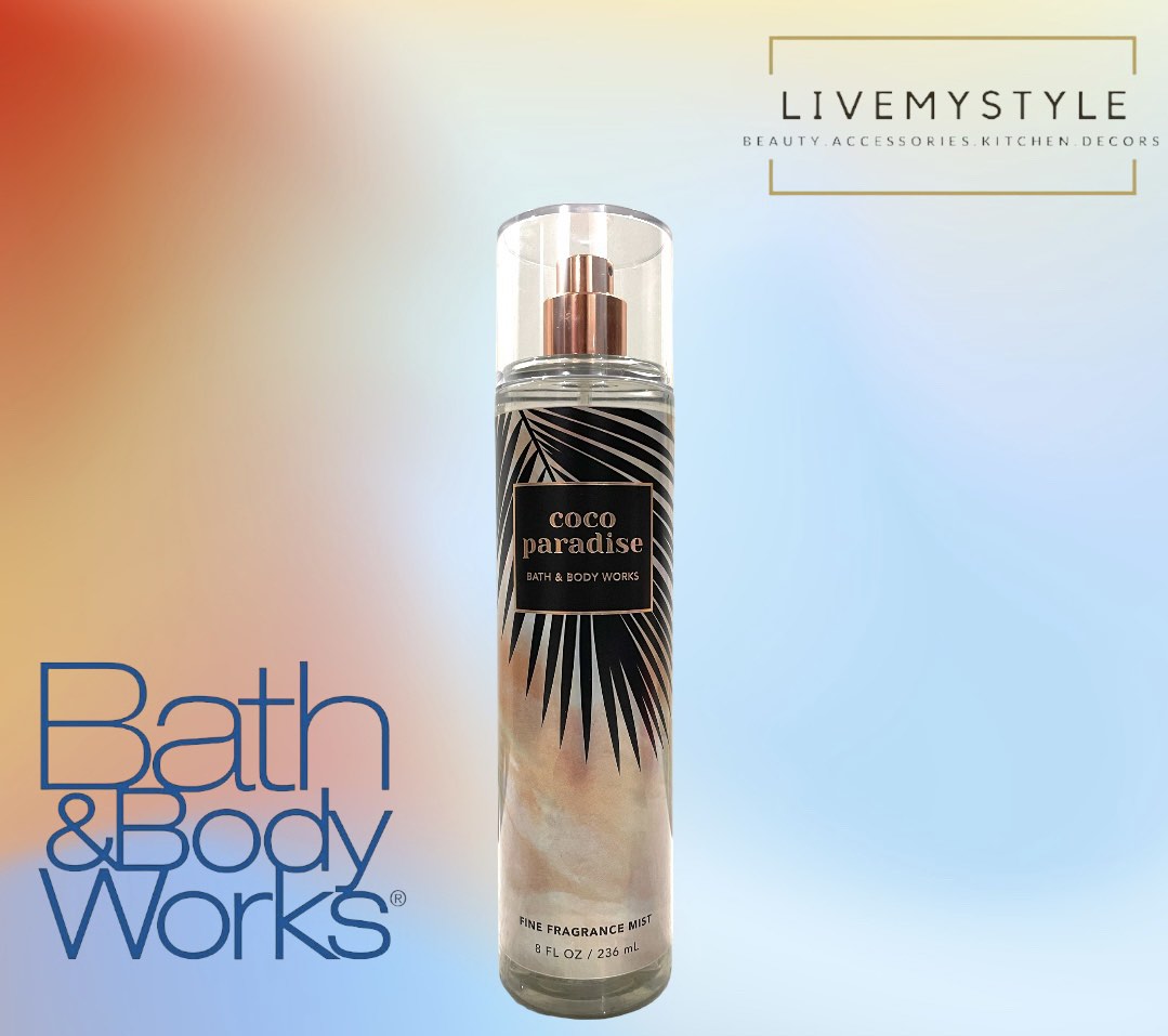 BATH & BODY WORKS COCO PARADISE FINE FRAGRANCE MIST, Beauty & Personal ...