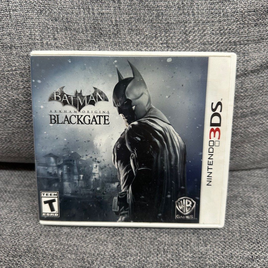 Batman Arkham Origins Blackgate 3ds game, Video Gaming, Video Games ...