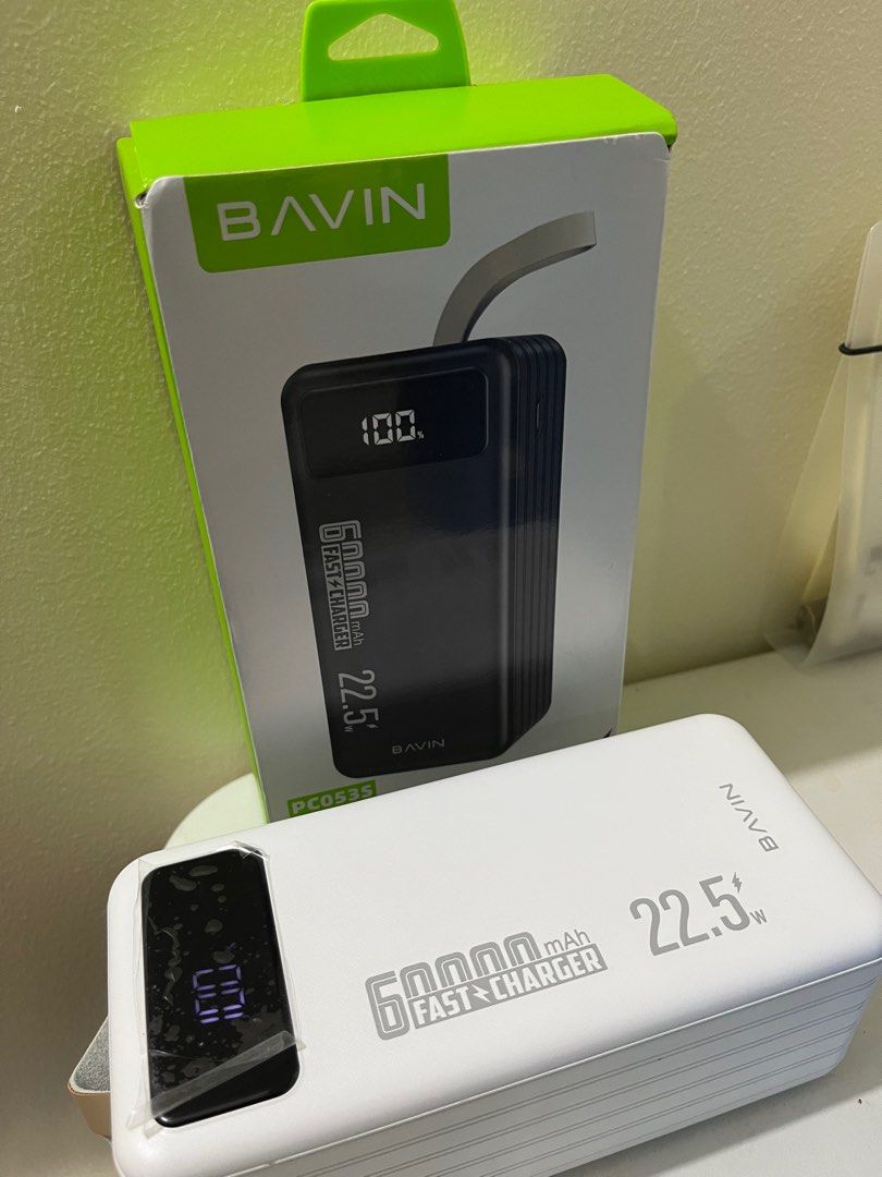 Bavin 60,000 mAh power bank, Computers & Tech, Printers, Scanners ...