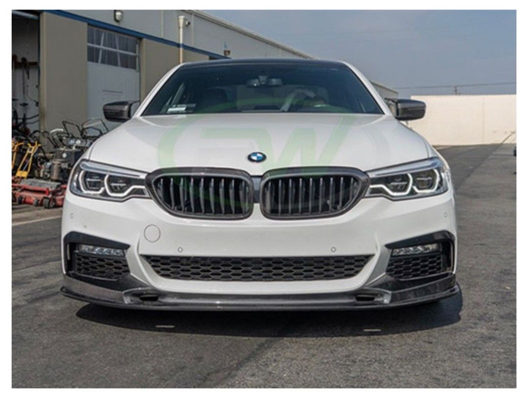 CLEAR LAST PC : BMW G30 M Sport 3D Design Carbon Fibre Splitter 520 530 ...