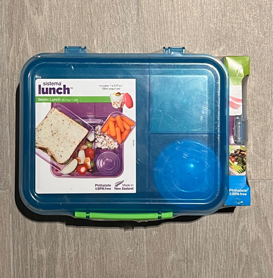 BNIP - Sistema Bento Lunch Box with Cutlery Set, Furniture & Home ...