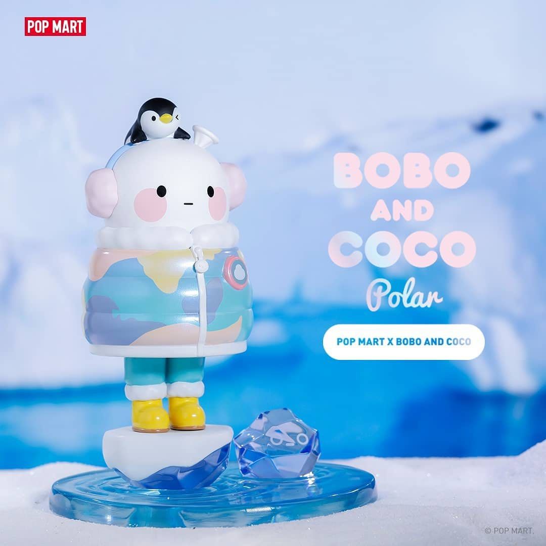 bobo coco polar popmart figurine, Hobbies & Toys, Toys & Games on Carousell