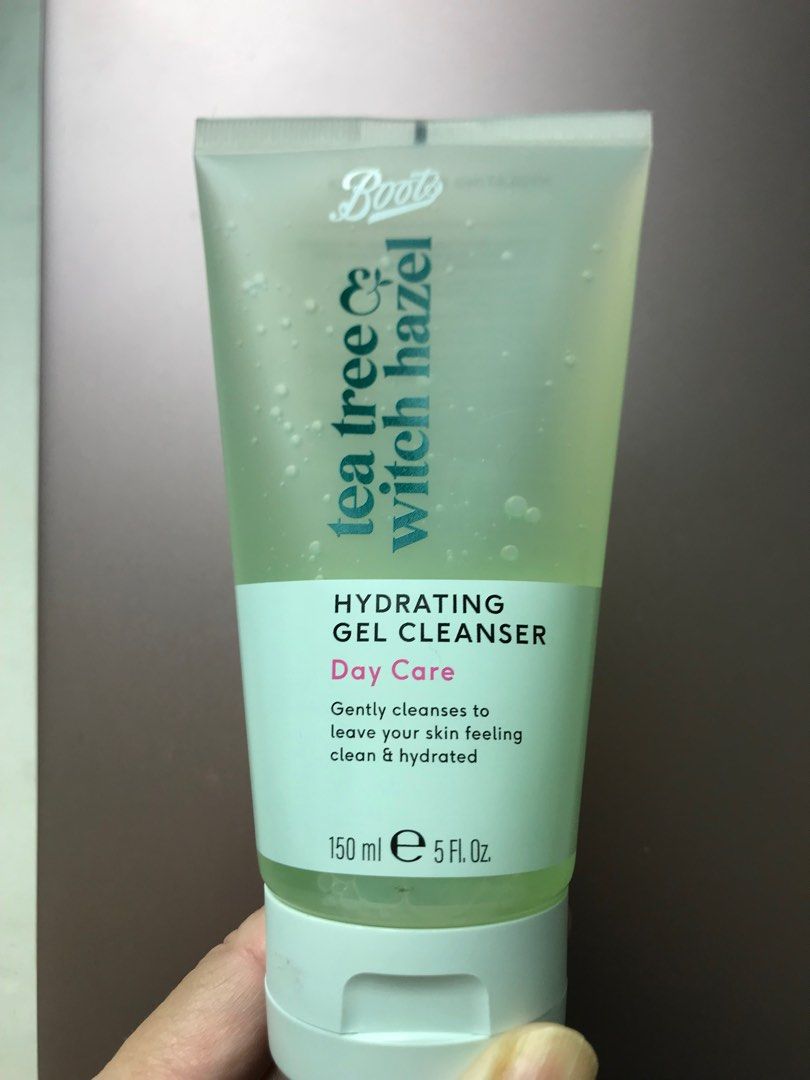 Boots Tea Tree & Witch Hazel Hydrating Gel Cleanser, Beauty & Personal ...