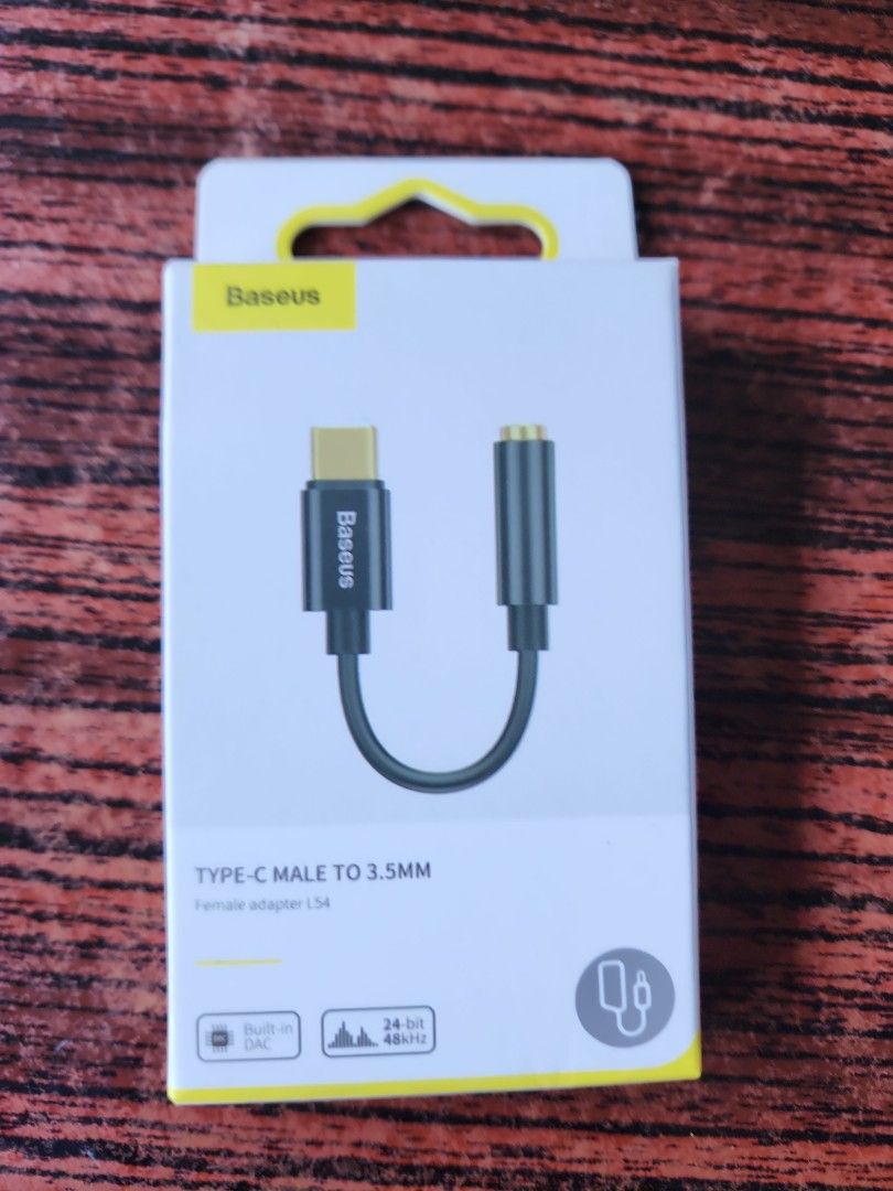 Brand New Type-C Male to 3.5mm Adapter, Computers & Tech, Parts ...