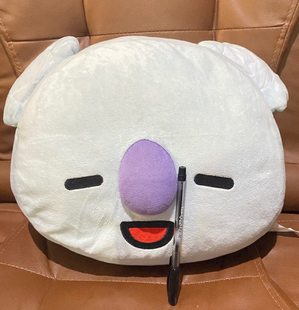 BT21 Koya Head Pillow, Hobbies & Toys, Toys & Games on Carousell