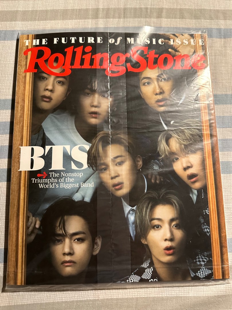 BTS Rolling Stone Magazine, Hobbies & Toys, Memorabilia & Collectibles ...