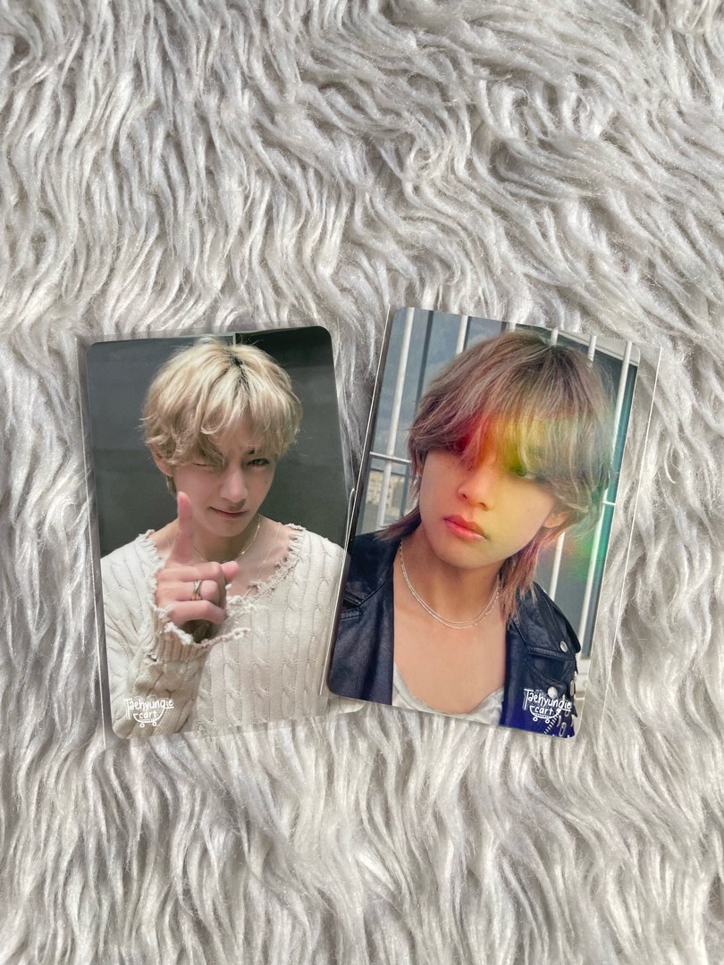 BTS Taehyung Layover JPFC POB with Global Weverse PVC and JPFC ...