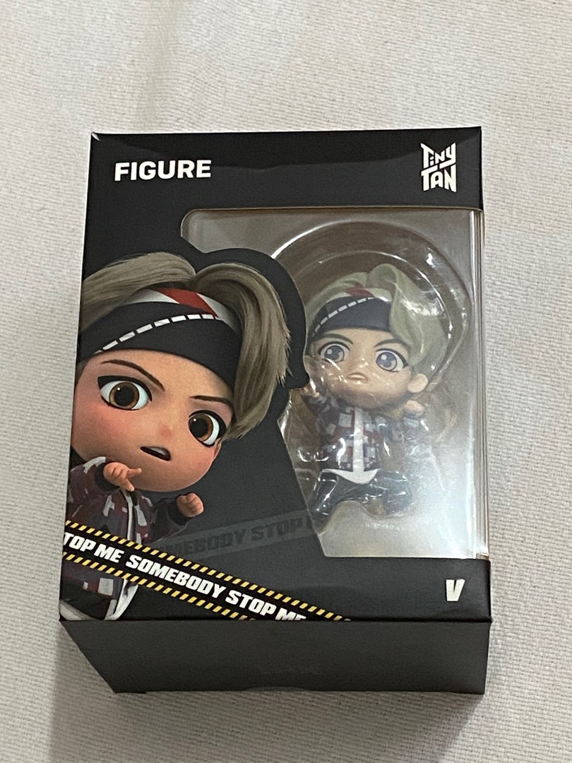 BTS V TinyTan Mic Drop Figure, Hobbies & Toys, Memorabilia & Collectibles, K-Wave on Carousell