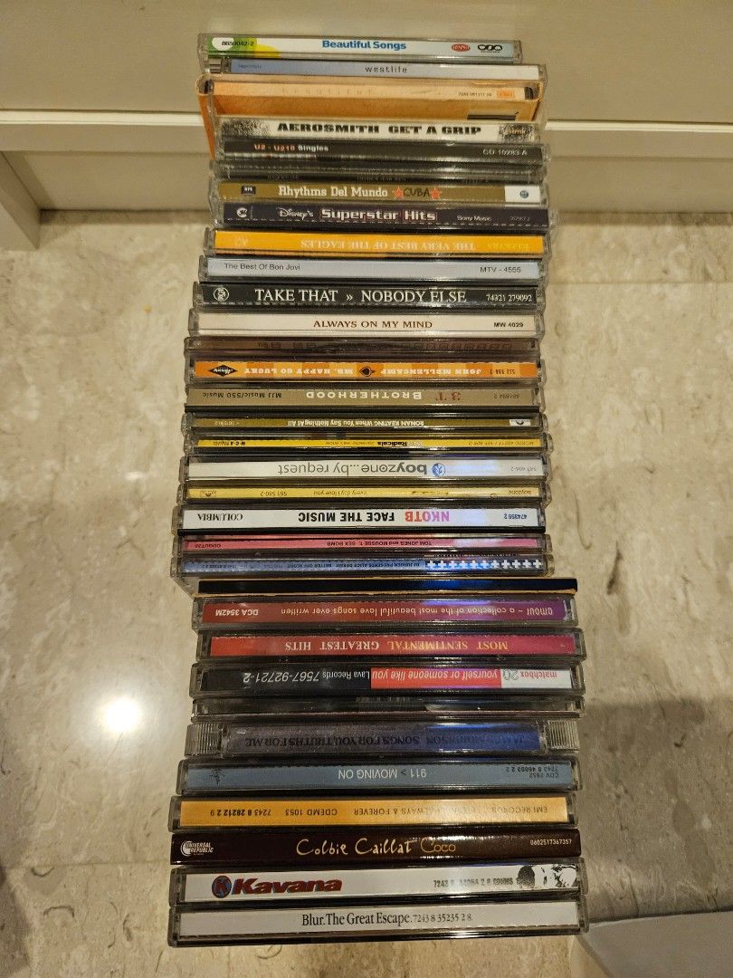 Bunch of old cds to give away, Hobbies & Toys, Music & Media, CDs ...