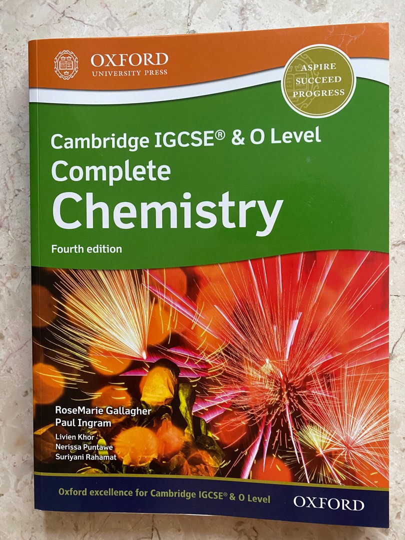 Cambridge IGCSE & O Level Complete Chemistry Fourth Edition, Hobbies ...