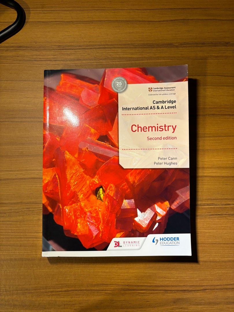 Cambridge International AS and A Level Chemistry Textbook, Hobbies ...