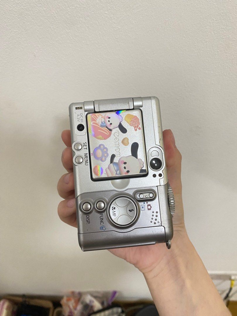 Canon Powershot A80 VINTAGE 2003 digital camera flip lcd flipping ...