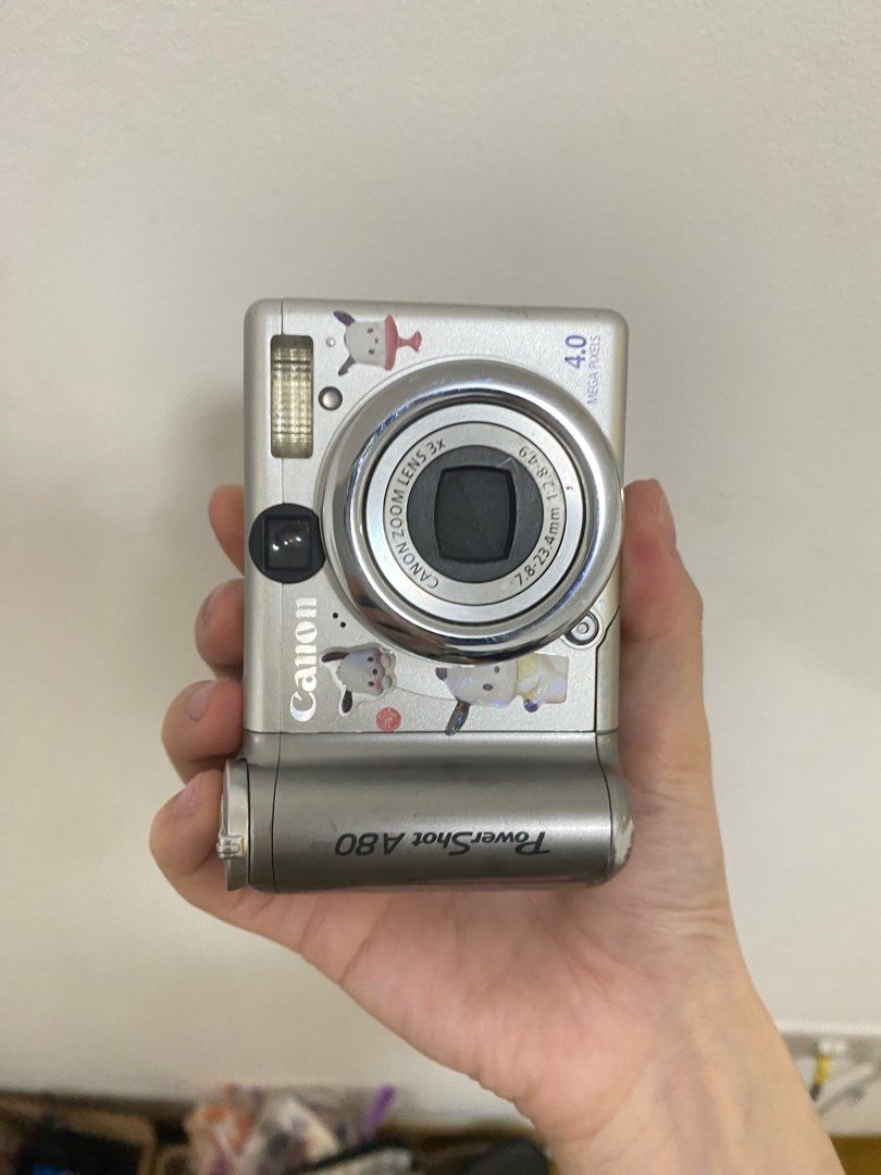 Canon Powershot A80 VINTAGE 2003 digital camera flip lcd flipping ...