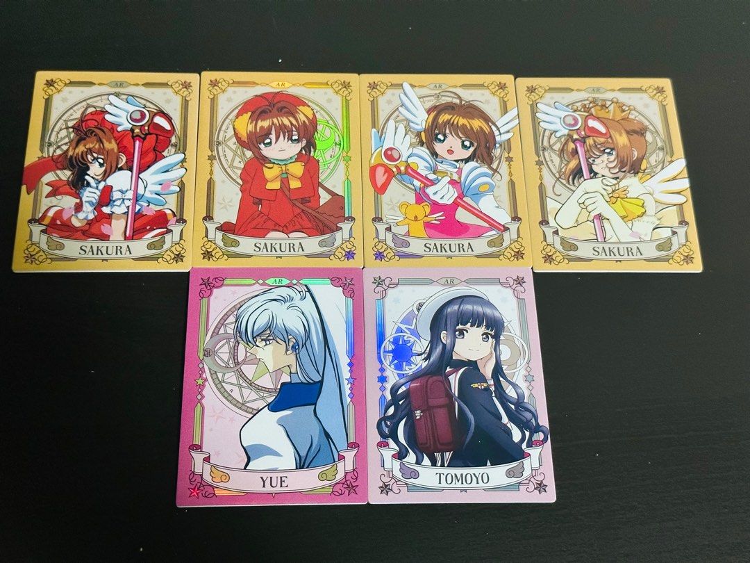 Cardcaptor Sakura 25th anniversary card collection, Hobbies & Toys ...