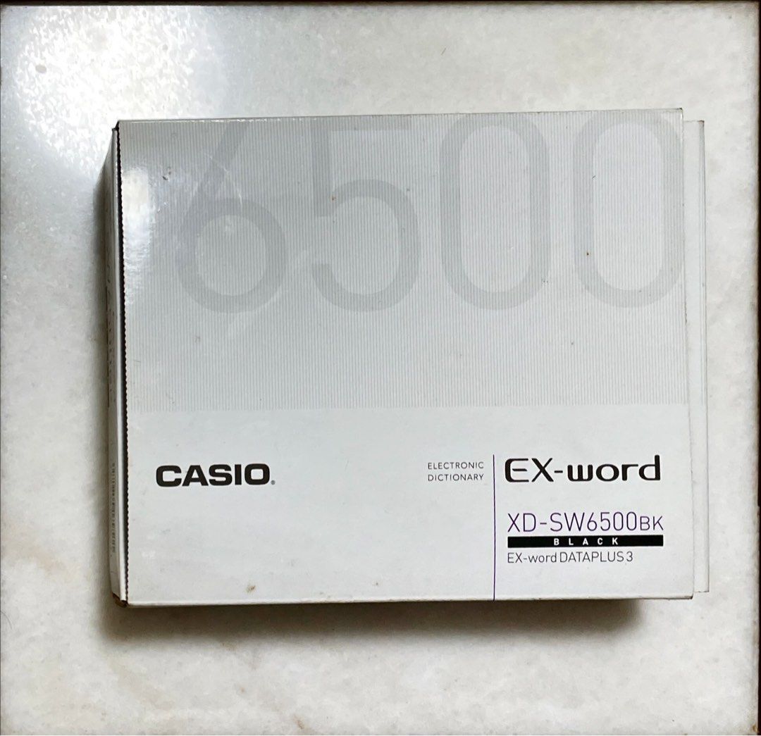 Casio EX-Word Dataplus 4 XD-SW6500, Computers & Tech, Office & Business ...