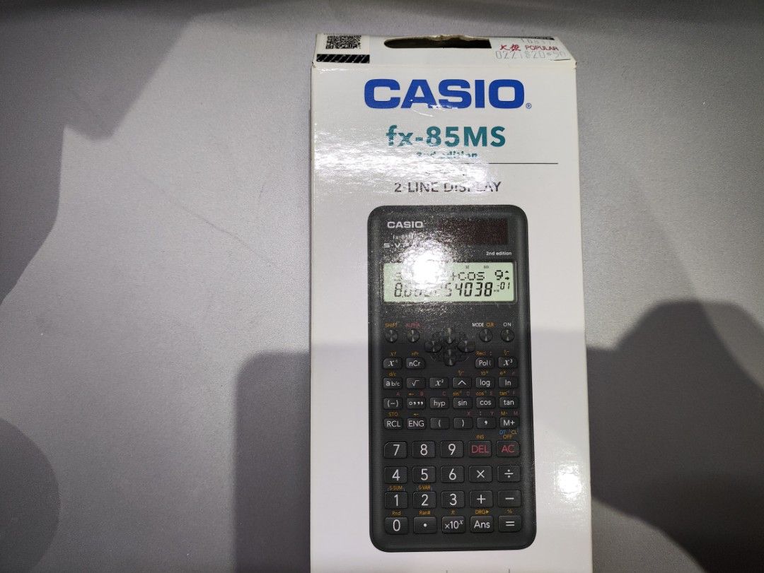 Casio fx-85MS Scientific Calculator, Hobbies & Toys, Stationery & Craft, Stationery & School ...