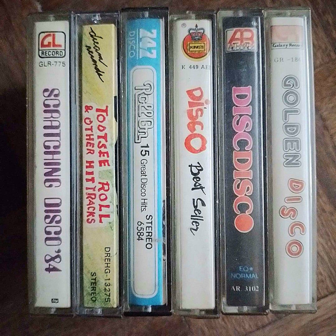 Cassette Tapes: Scratching Disco '84, Tootsie Roll & Other Hit Tracks ...