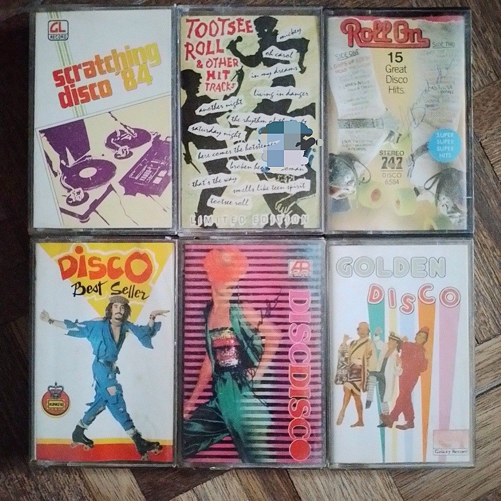 Cassette Tapes: Scratching Disco '84, Tootsie Roll & Other Hit Tracks ...
