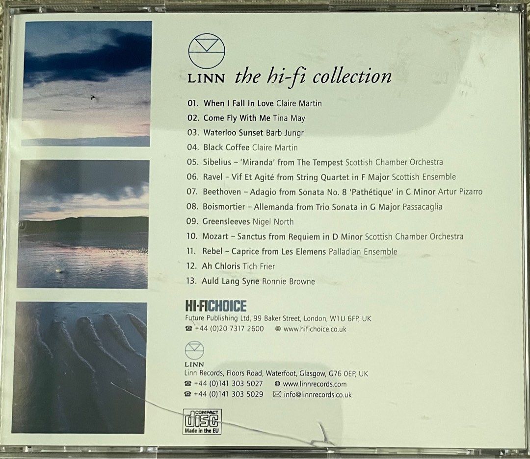 CD: Audiophile, Sampler - (RESERVED) Linn, The Hi Fi Collection, (EU ...