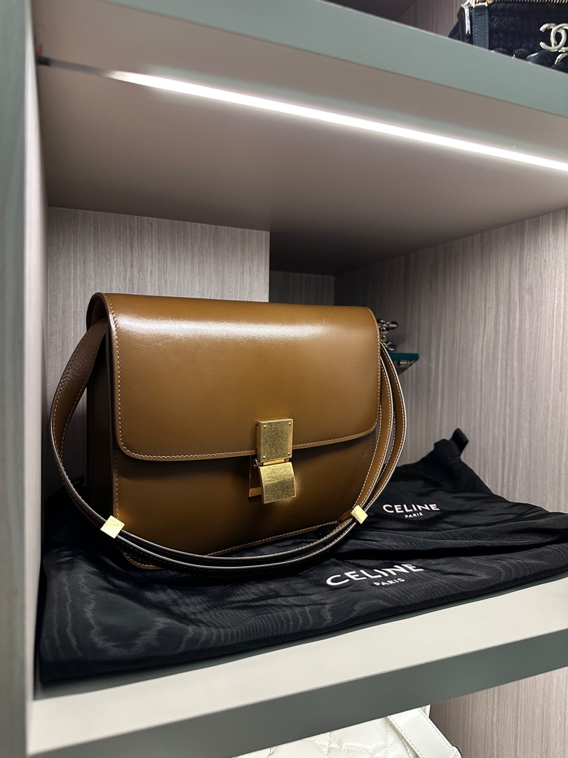 Celine 中號Box, 名牌精品, 精品包與皮夾在旋轉拍賣