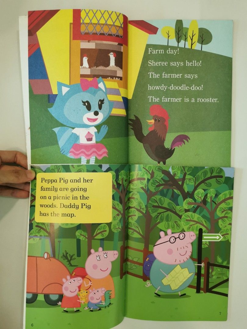 Children's Book for beginners - Peppa Pig Level 1 / Julius Jr. Level 2 ...