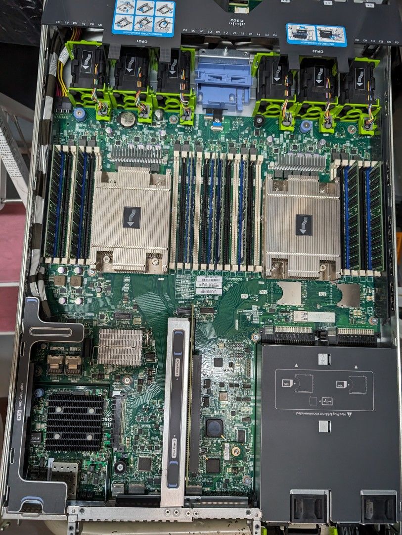 Cisco C220 M4, 1RU Rackmount Server, Dual Intel E5-2697A v4, 32 Cores ...