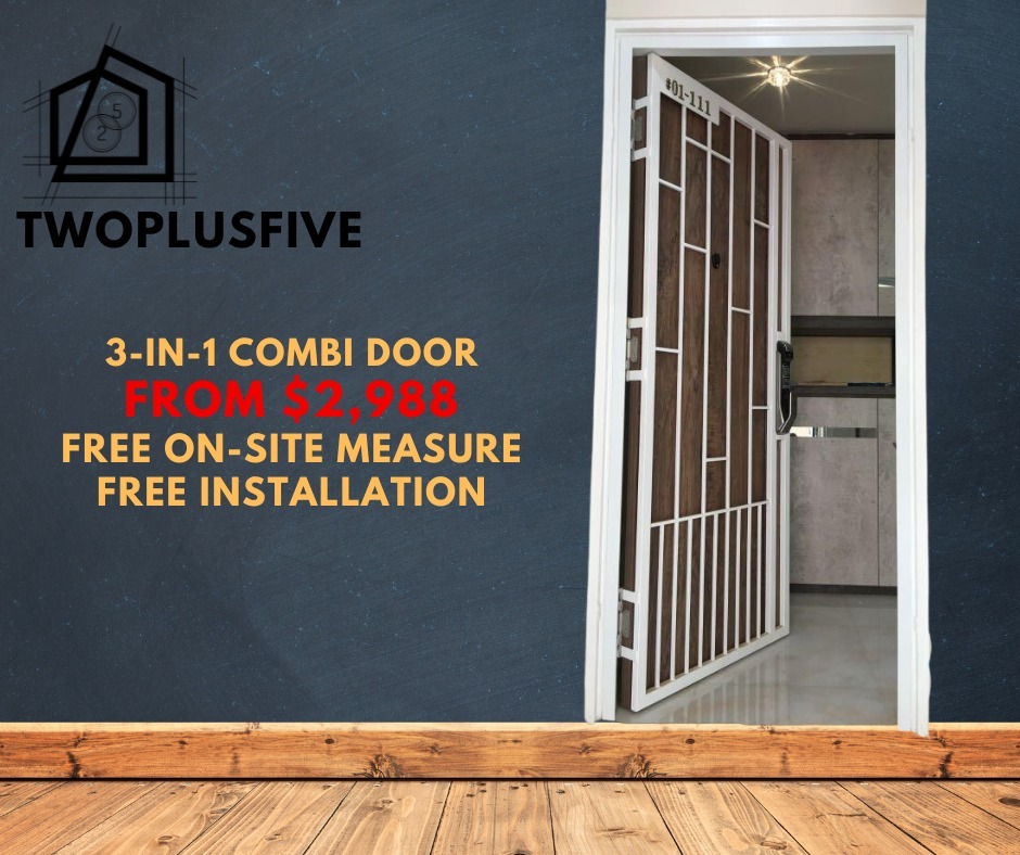 Combi Door 3 In 1, Furniture & Home Living, Security & Locks, Locks ...