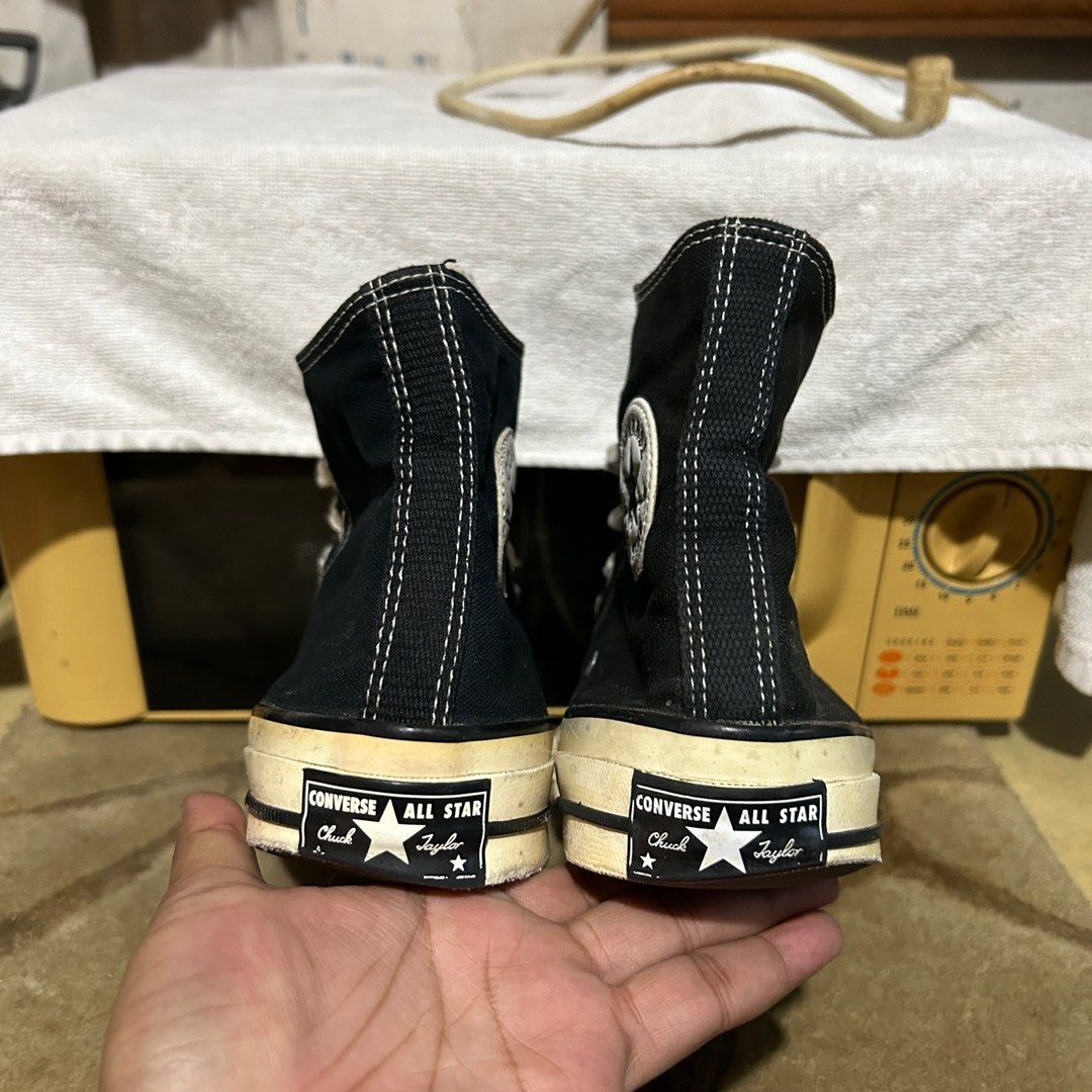 CONVERSE CHUCK 70s BLACK, Men's Fashion, Footwear, Sneakers on Carousell
