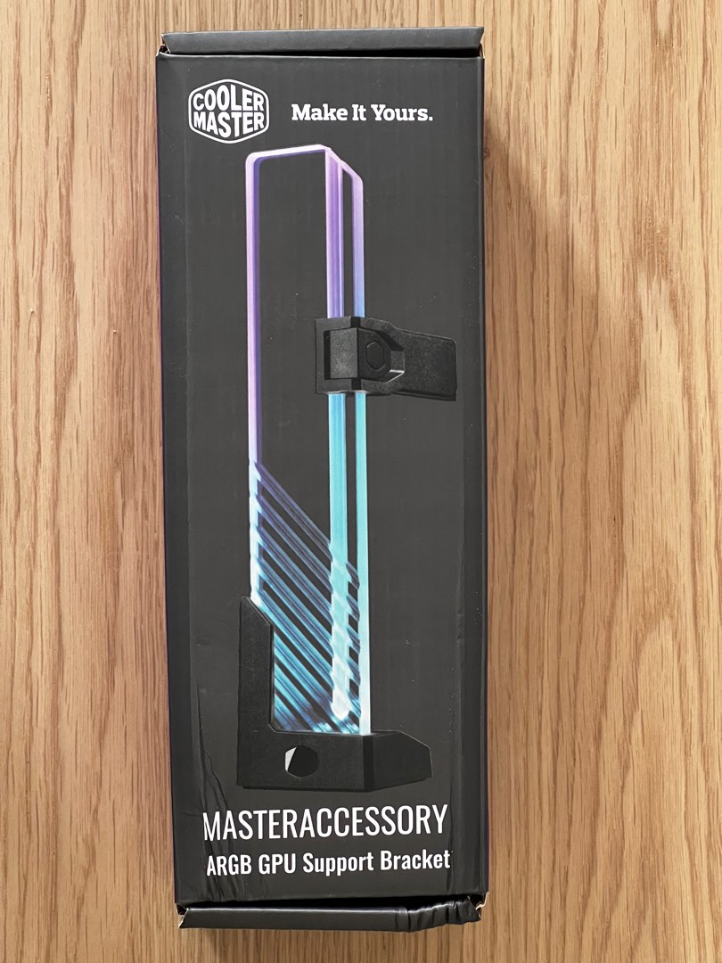 Coolermaster Argb Gpu Support Bracket Computers Tech Parts Accessories Cables Adaptors