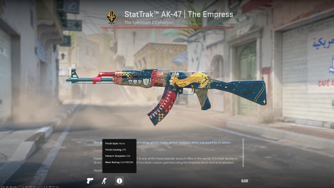 CS2 StatTrak AK-47 | The Empress FN Low Float, Video Gaming, Gaming ...