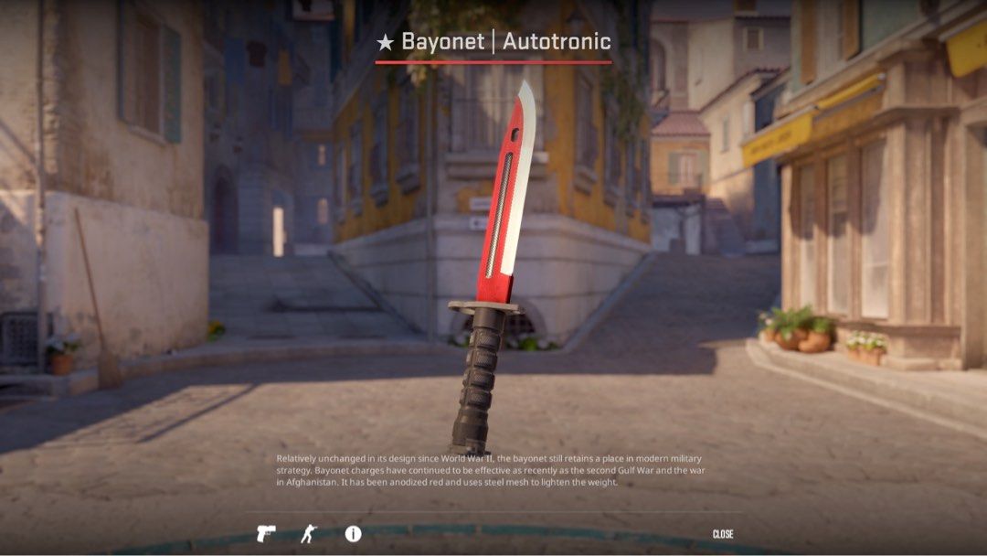 CSGO CS2 Bayonet | Autotronic FN [BUFF PRICE], Video Gaming, Gaming ...